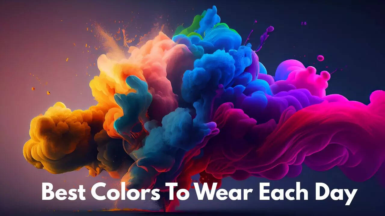 Best Colors To Wear Each Day - News365 Times I Newsportal I Current ...