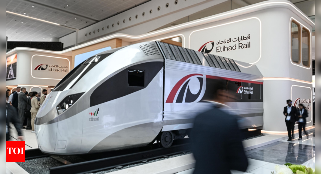 UAE: Etihad Rail unveils passenger trains at Global Rail 2025 ...