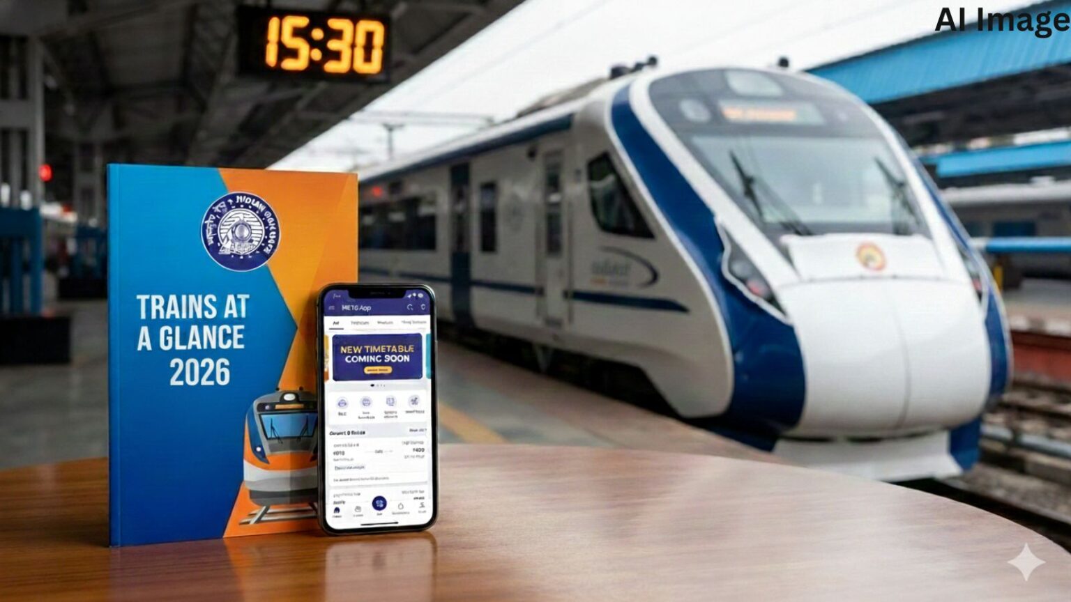 Indian Railways new time table ‘Trains At A Glance 2026’ to be released ...
